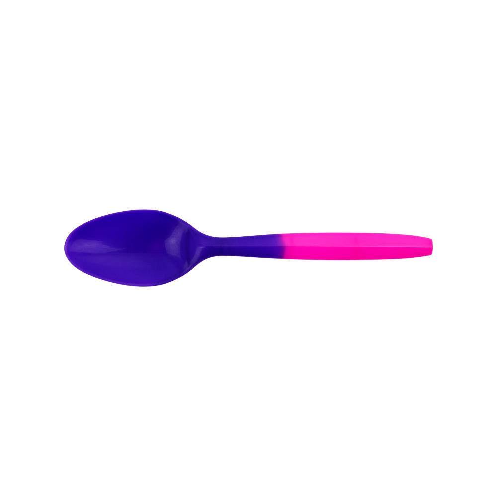 pink teaspoons
