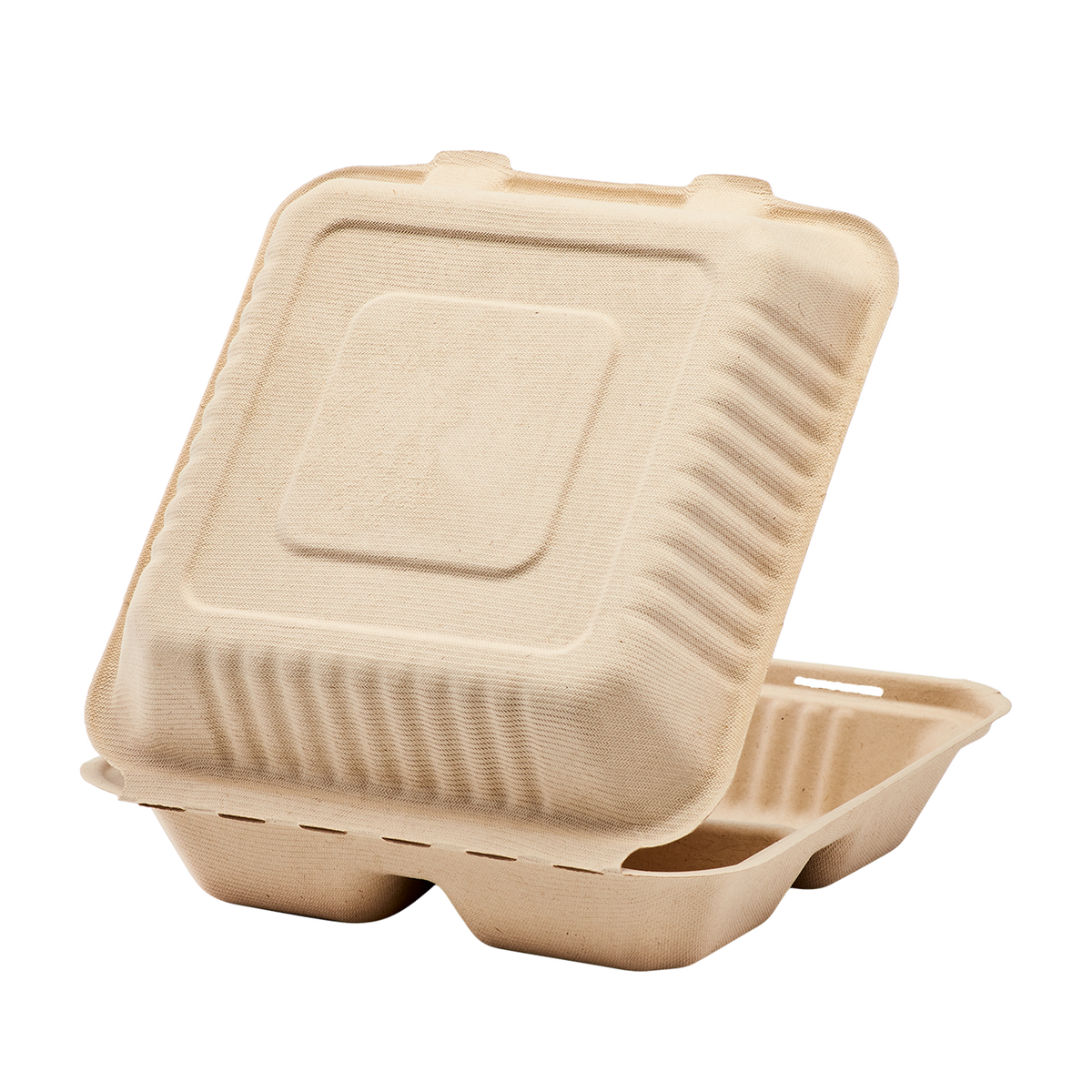 Extra Large Biodegradable 3 Compartment Takeout Box | Restaurant Supply ...