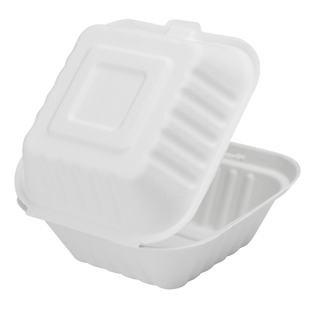 Small Compostable Food Containers - Karat Earth 6''x6'' Compostable Ba